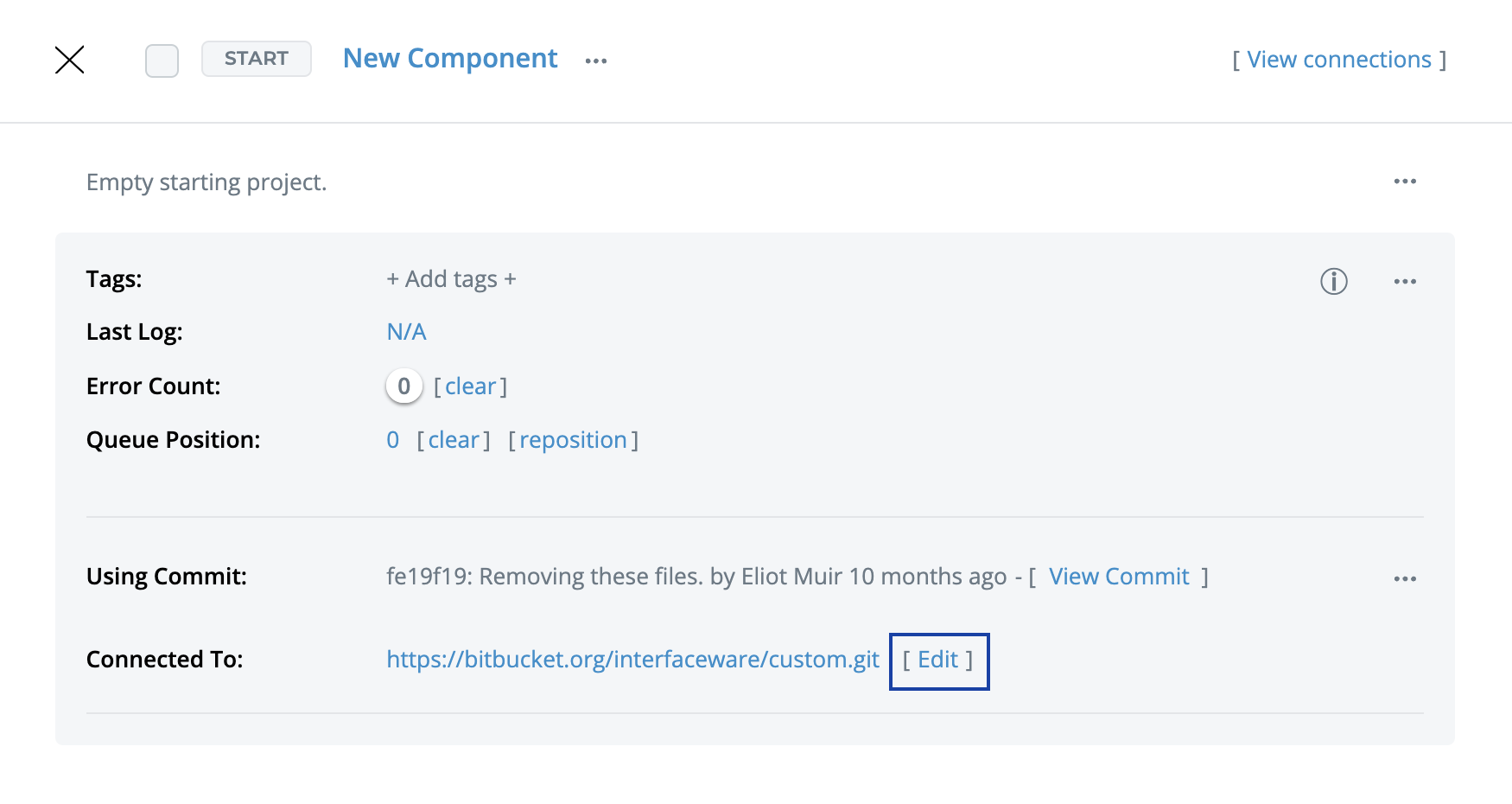 Edit a Component | Iguana X Documentation